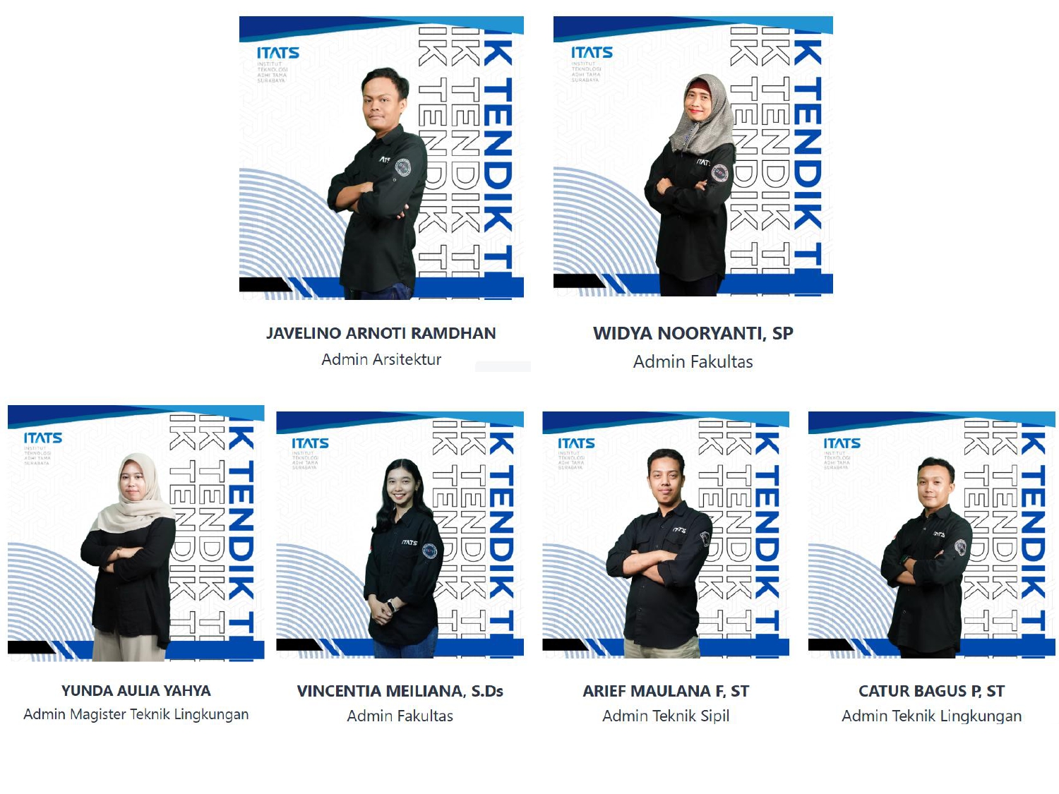 Tendik – Program Studi Arsitektur ITATS