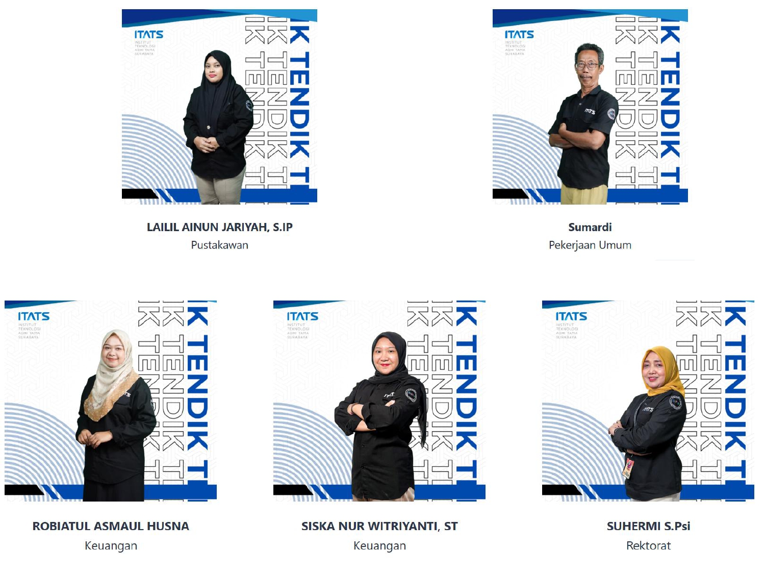 Tendik – Program Studi Arsitektur ITATS