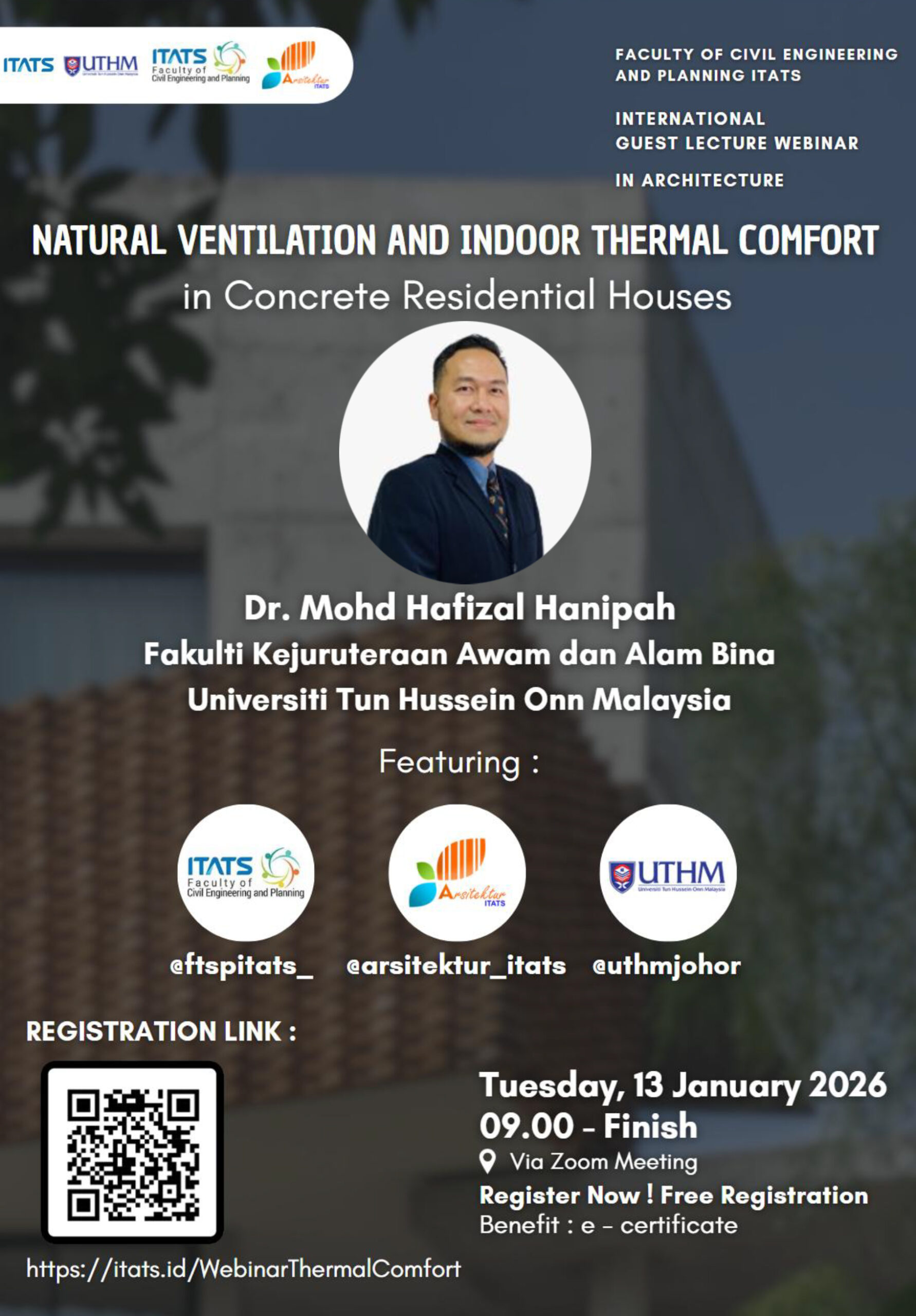 Guest Lecture International “Natural Ventilation and Indoor Thermal ...