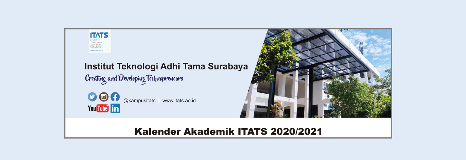 KALENDER AKADEMIK 2020/2021 – Program Studi Teknik Informatika ITATS