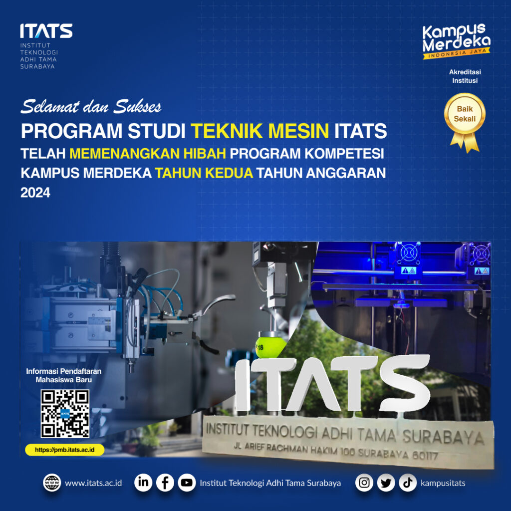 Teknik Mesin ITATS Menerima Hibah PKKM (Program Kompetensi Kampus ...